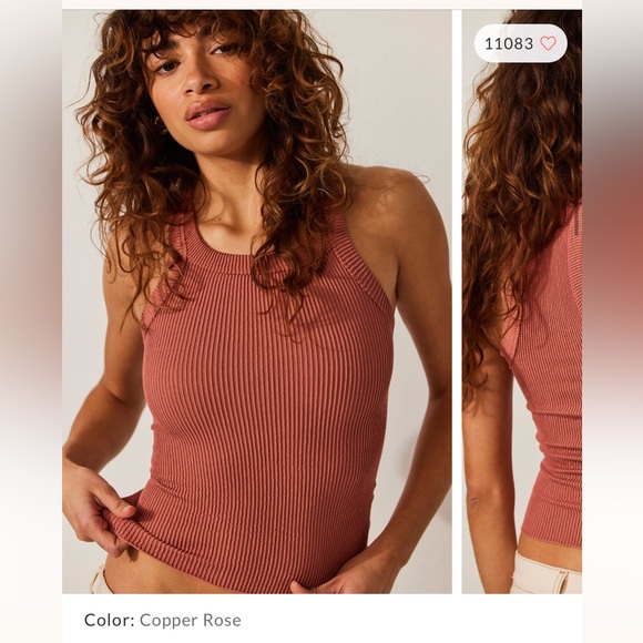 Tops | Fp Intimate Ribbed Seamless Tank | Poshmark